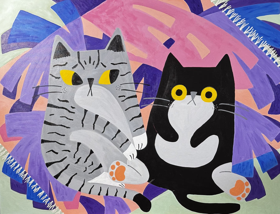 Art gifts for cat lovers and cyclists. – Shang Daili